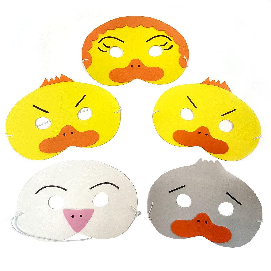 Ugly Duckling Story Mask Set | Children's Masks | Totally Toytastic